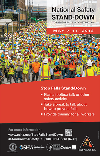 HBA Recognizes OSHA Fall Stand-Down Week - HBA of Metro Denver